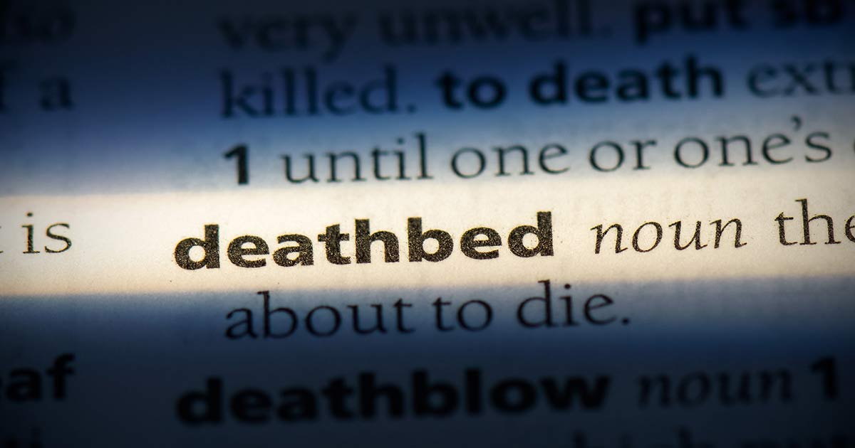 Deathbed Regrets: We’ll Pass, Thanks. by Jodi Wellman