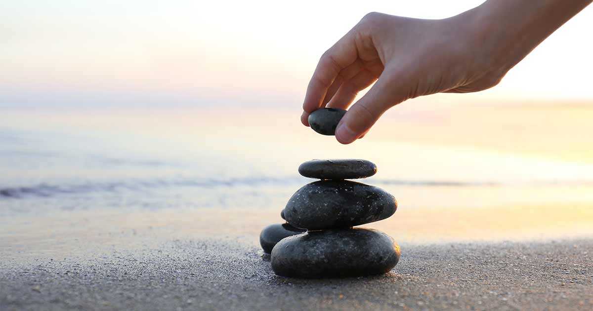 Experiencing I and Thou While Rock Balancing. by Rabbi Daniel Gropper