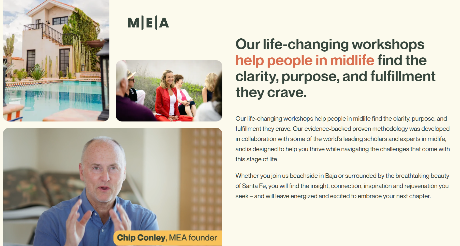 Discover Your MEA Workshop - Modern Elder Academy