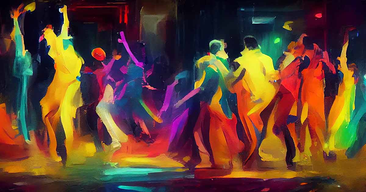 Stand Here for Dance Party by Chip Conley